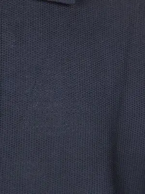 PAOLO PECORA Cotton Knit Shirt - Blue