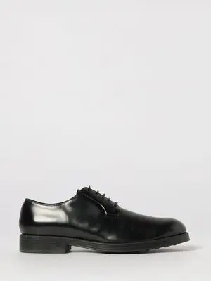 TOD'S Leather Derby Shoes - Black