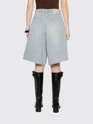 Our Legacy Cotton Denim Shorts - Blue