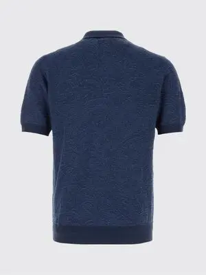 Etro Paisley Cotton Polo Shirt - Multicolor