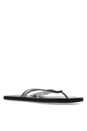 BLACK SUEDE STUDIO Jeli’ Slides - Black