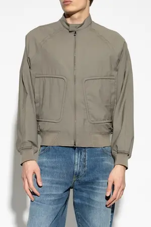 Emporio Armani Jacket With Pockets - Grey
