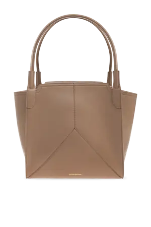 Victoria Beckham Leather Shopper Bag - Brown