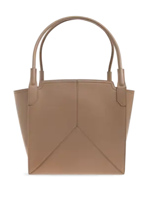 Victoria Beckham Leather Shopper Bag - Brown