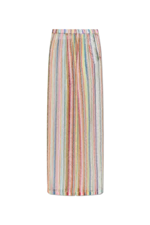 Missoni Chevron Stripe Wide-leg Trousers - Multicolour