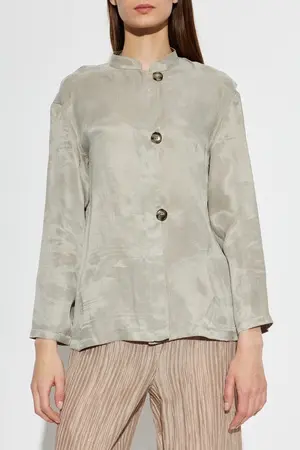 Emporio Armani Long-sleeved Shirt - Grey