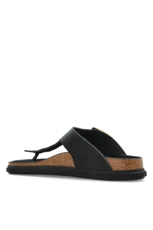 BIRKENSTOCK Gizeh Buckled Flip-flops - Black