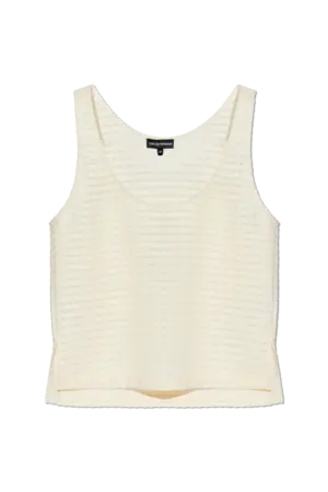 Emporio Armani Sleeveless Transparent Top