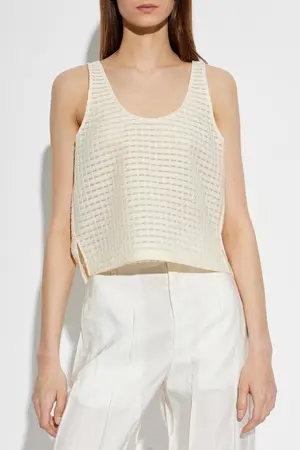 Emporio Armani Sleeveless Transparent Top