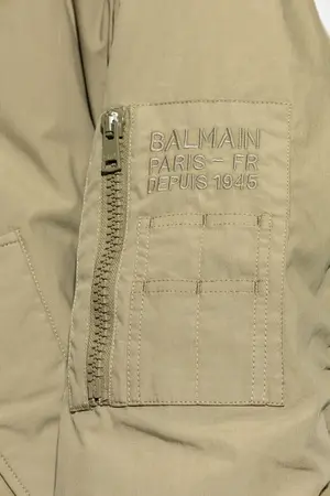 Balmain Bomber Jacket - Green
