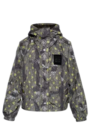 GANNI Hooded Jacket - Grey