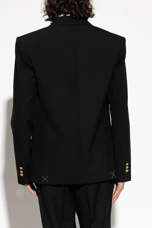 Balmain Double-breasted Blazer With Double Vent