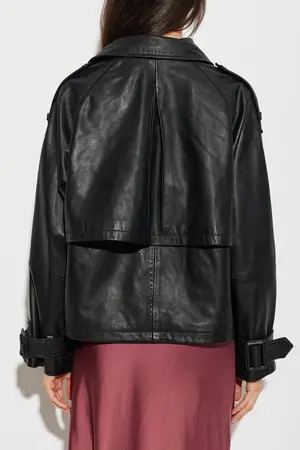 ALLSAINTS Reya Leather Jacket - Black