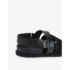 Kurt Geiger Baker Flat Sandals - Black