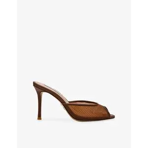 Steve Madden Mesh Heeled Pumps - Brown