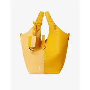 Polo Ralph Lauren Polo Play Small Leather Cross-body Bag - Yellow