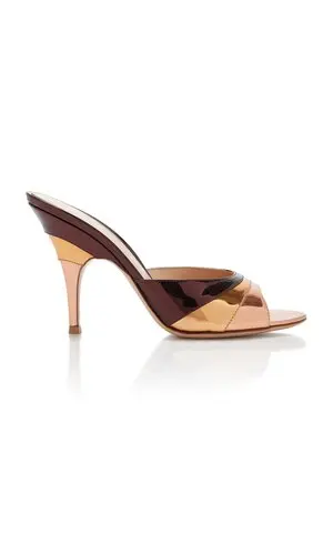 GIANVITO ROSSI Leather Mules