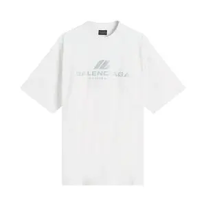 Balenciaga Medium Fit T-shirt - White