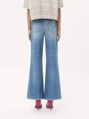 Valentino Garavani Wide-leg Jeans