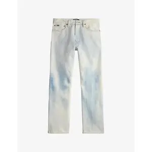Polo Ralph Lauren Distressed Straight-leg Denim Jeans