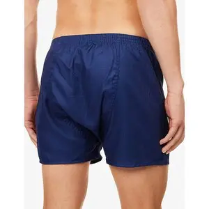 Derek Rose Lombard Classic-fit Cotton Boxer Shorts