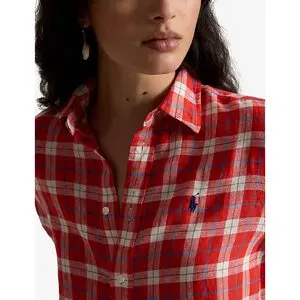 Polo Ralph Lauren Checked Linen Shirt
