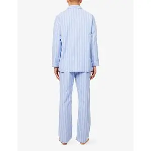 Derek Rose Arrna 20 Stripe Cotton Pyjama Set