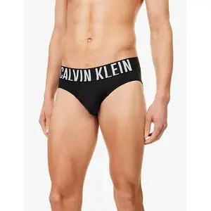 Calvin Klein Intense Power Pack Of Three Stretch-jersey Briefs - Multi