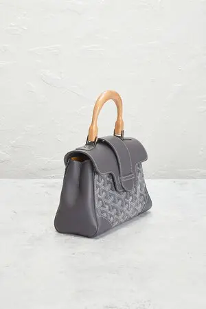 Goyard Mini Saigon Souple Handbag - Grey