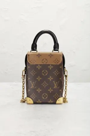 LOUIS VUITTON Monogram Reverse Camera Box Handbag
