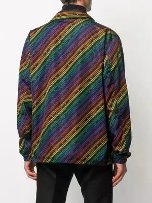 Givenchy Chain-print Buttoned Jacket