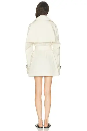 TOTEME Washed Cotton Trench Coat - Stone