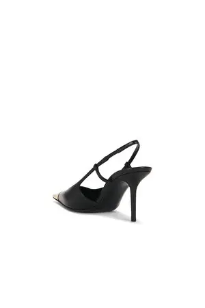 Saint Laurent Jeanne Slingback Pump - Nero