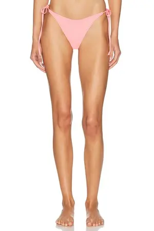 SKIMS Signature Swim Dipped Tie Bikini Bottom Melon