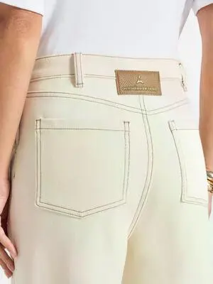Manière De Voir Astrid Wrapover Wide-leg Jeans