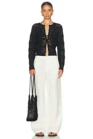 FRAME The Crochet Cardi