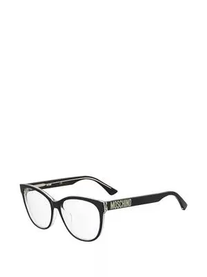 Moschino Full-rim Square Frame Glasses