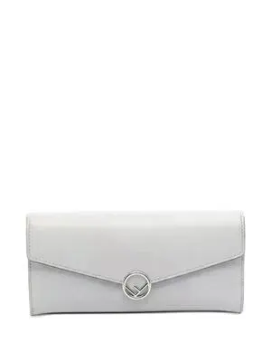 Fendi 2000s F Is Continental Wallet - Grey