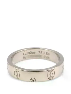 Cartier Happy Birthday Band Ring - Silver