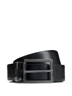 BOSS Leather Belt - Black
