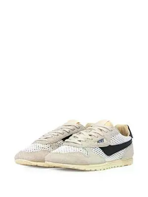 AUTRY Panelled Sneakers - White