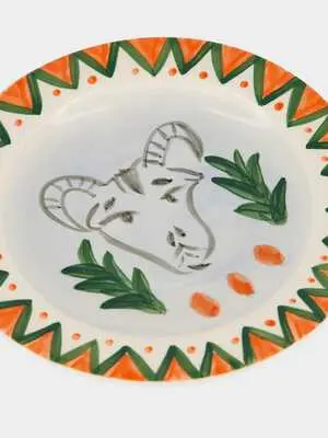 SERAX Shurleey The Lovers Set Of 2 Dinner Plates
