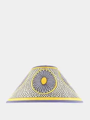 CRESSIDA BELL Hand-painted Daisey Lampshade - Multicolour
