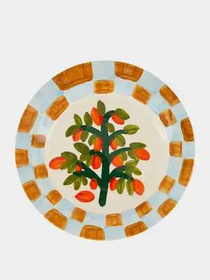 SERAX Inti Munay Set Of 2 Dinner Plates - Multicolour