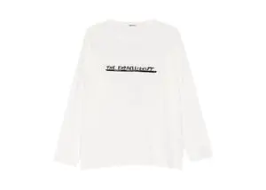 BODE Script T-shirt - Cream