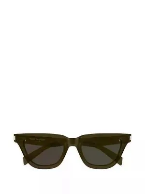 Saint Laurent Cat-eye Frame Sunglasses - Brown