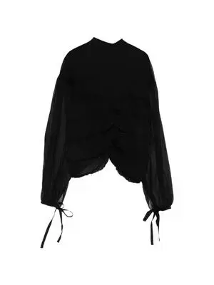 Isabel Benenato Ruched Top