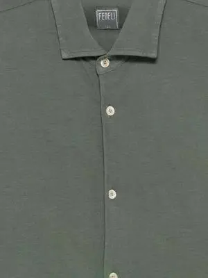 Fedeli Long-sleeve Shirt - Green