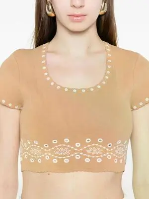 Sandro Cropped T-shirt