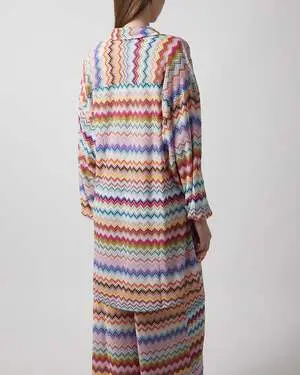 Missoni Chevron Zigzag Print Shirt - Multicolor